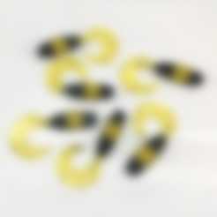 Download STL file Fat Body Grub Mold • 3D printable template ・ Cults