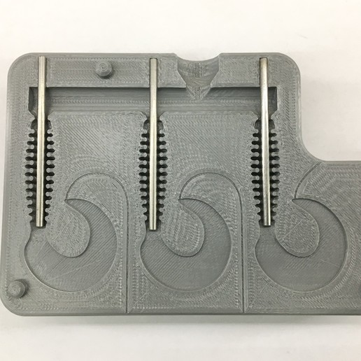 Download STL file Ribbed Grub Core Shot Molds • 3D print template ・ Cults