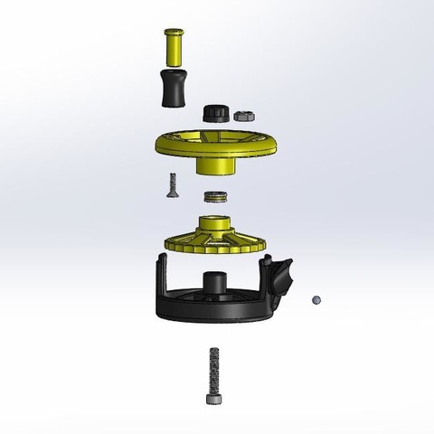 Download free 3D printer designs Ultralight Fly Fishing Reel ・ Cults