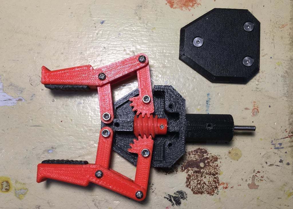 Free STL file Rov Manipulator (Parallel Gripper) 🧉・3D printable model ...