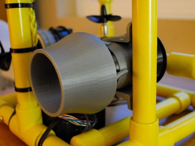 Free STL file ROV Kort Nozzle for Bilge Pump Thruster・3D printable ...