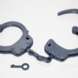 Download free STL file Realistic Handcuffs • Template to 3D print ・ Cults