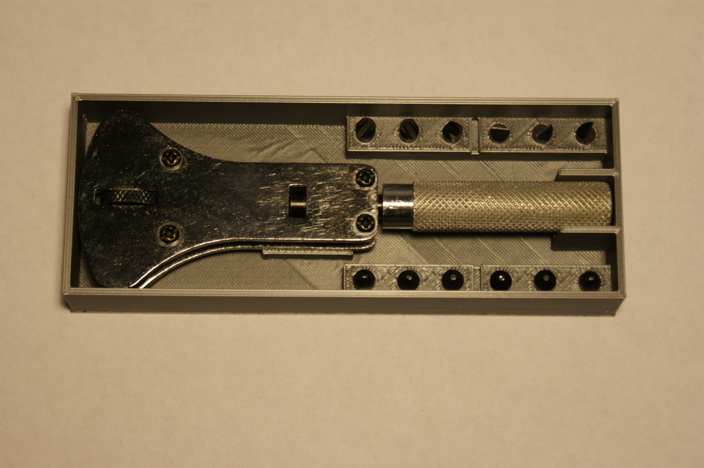 Free 3D file Watch Back Opener Tool Case ⌚・3D printer model to download ...