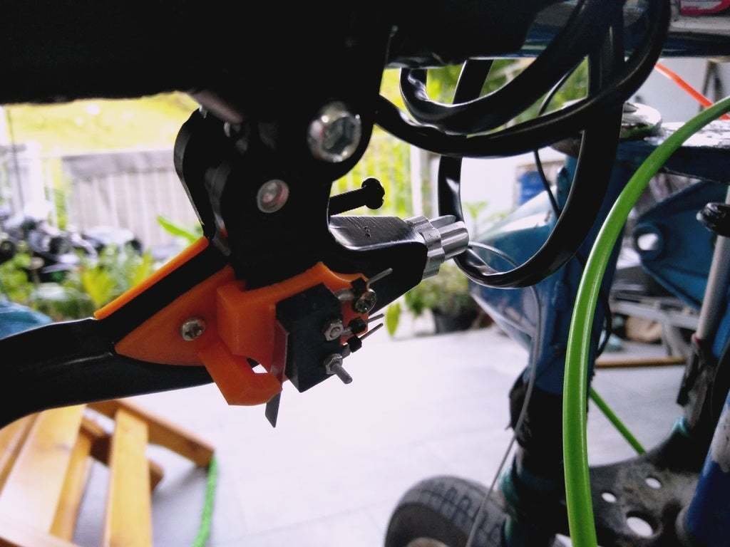 Free STL file MBK Bicycle or bicycle brake light switch installation ...