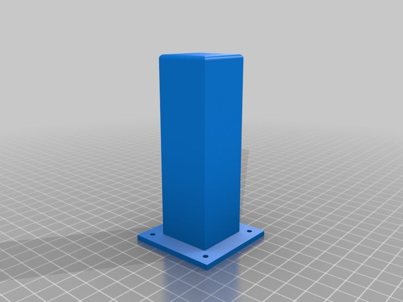 Free STL file Simple table leg / Pied de table / 10cm・Object to ...