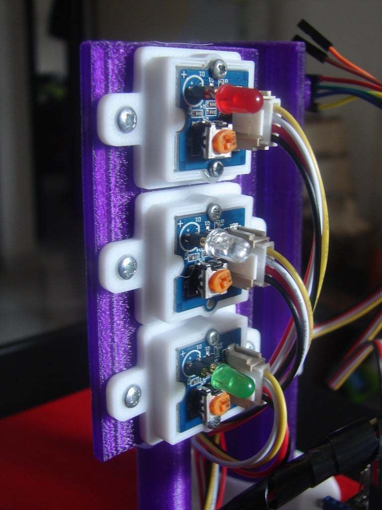 Fichier STL gratuit Feu tricolore / Arduino Traffic Light 🚦・Plan à ...