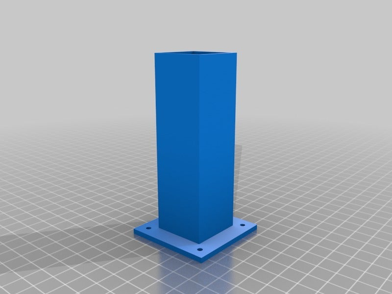 Free STL file Simple table leg / Pied de table / 10cm・Object to ...