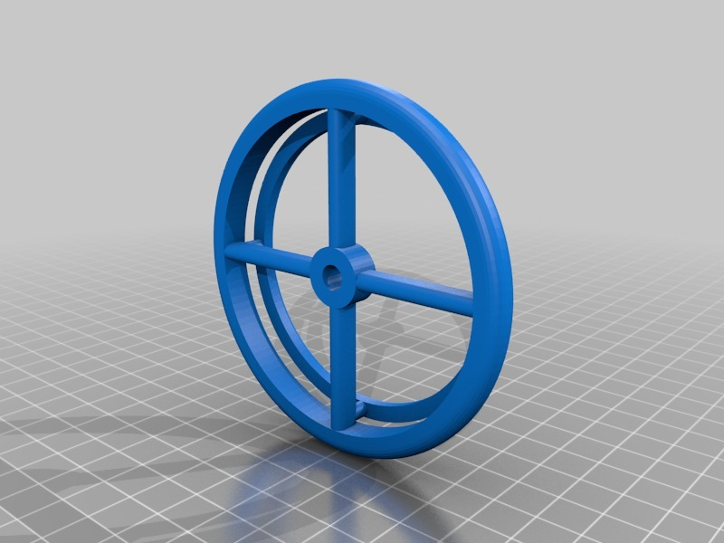 Free STL file Wheelchair 130mm・3D printing design to download・Cults