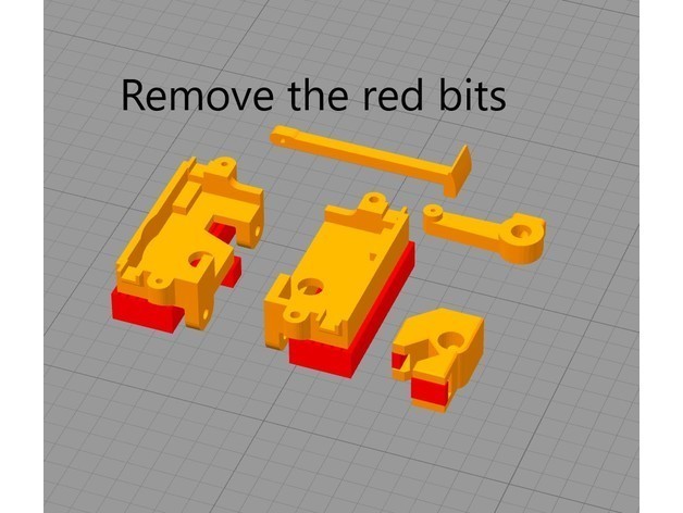 Free STL file Freewing mechanical retract・3D printing model to download ...
