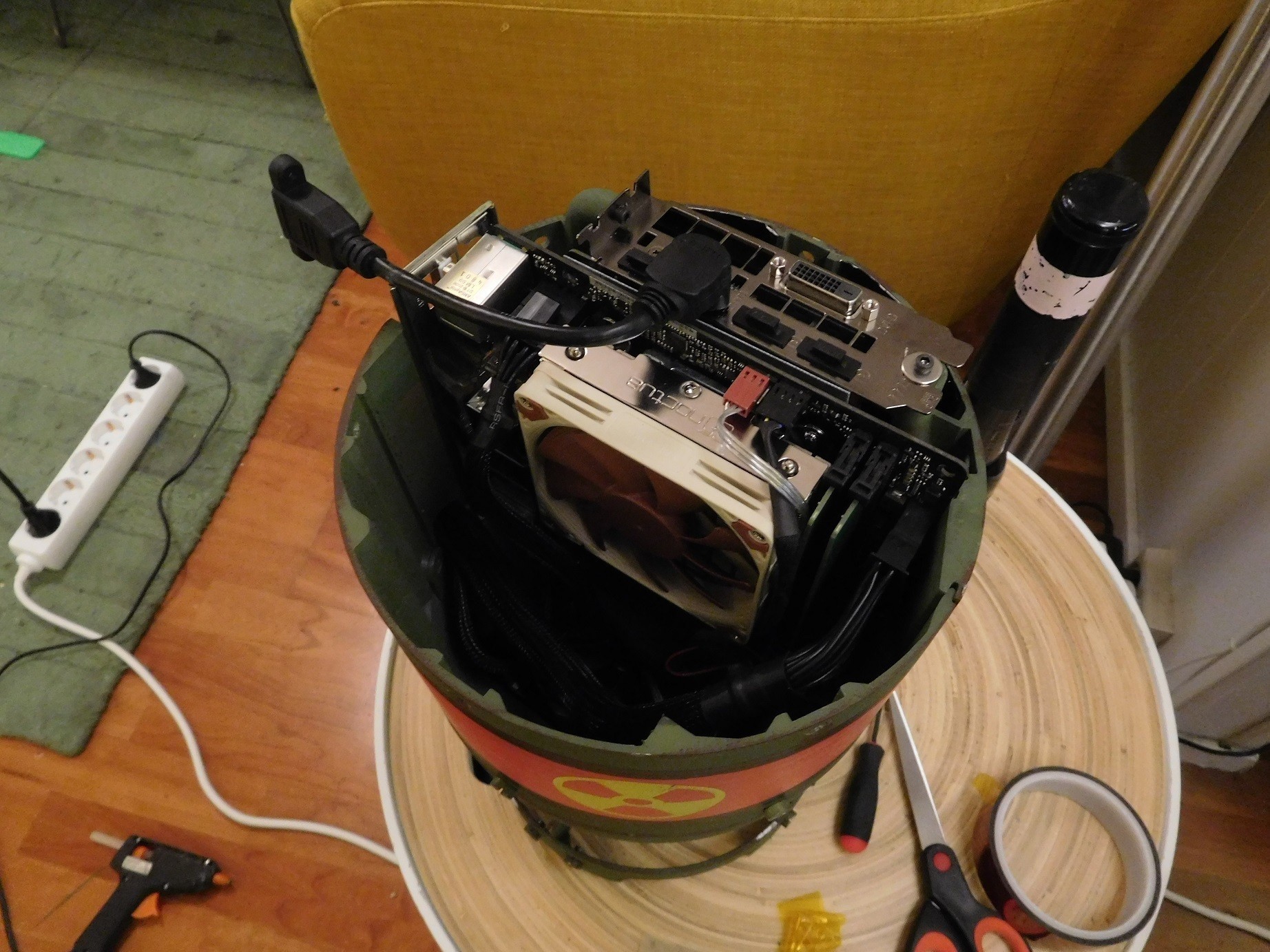 Free STL file Nuclear bomb PC case. "Nuke" 💣・3D printable model to ...