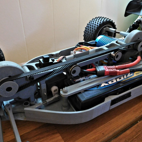 Download free STL Lynx - Fully 3D-printable 1/10 4wd buggy ・ Cults