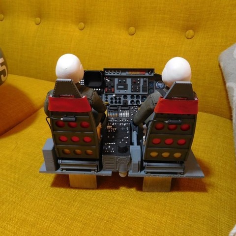 Download 3D printing templates Vario Lynx 1:8 scale cockpit interior ...