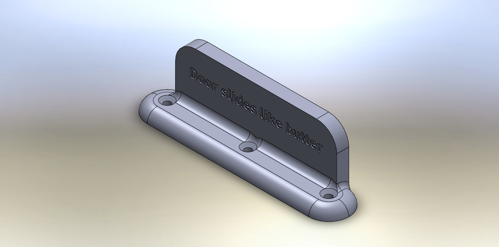 Free 3D file Door Slide Guide・3D printable design to download・Cults