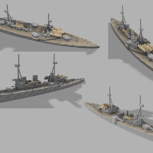 Download STL file HMS Invincible 1/2000 • 3D printable template ・ Cults
