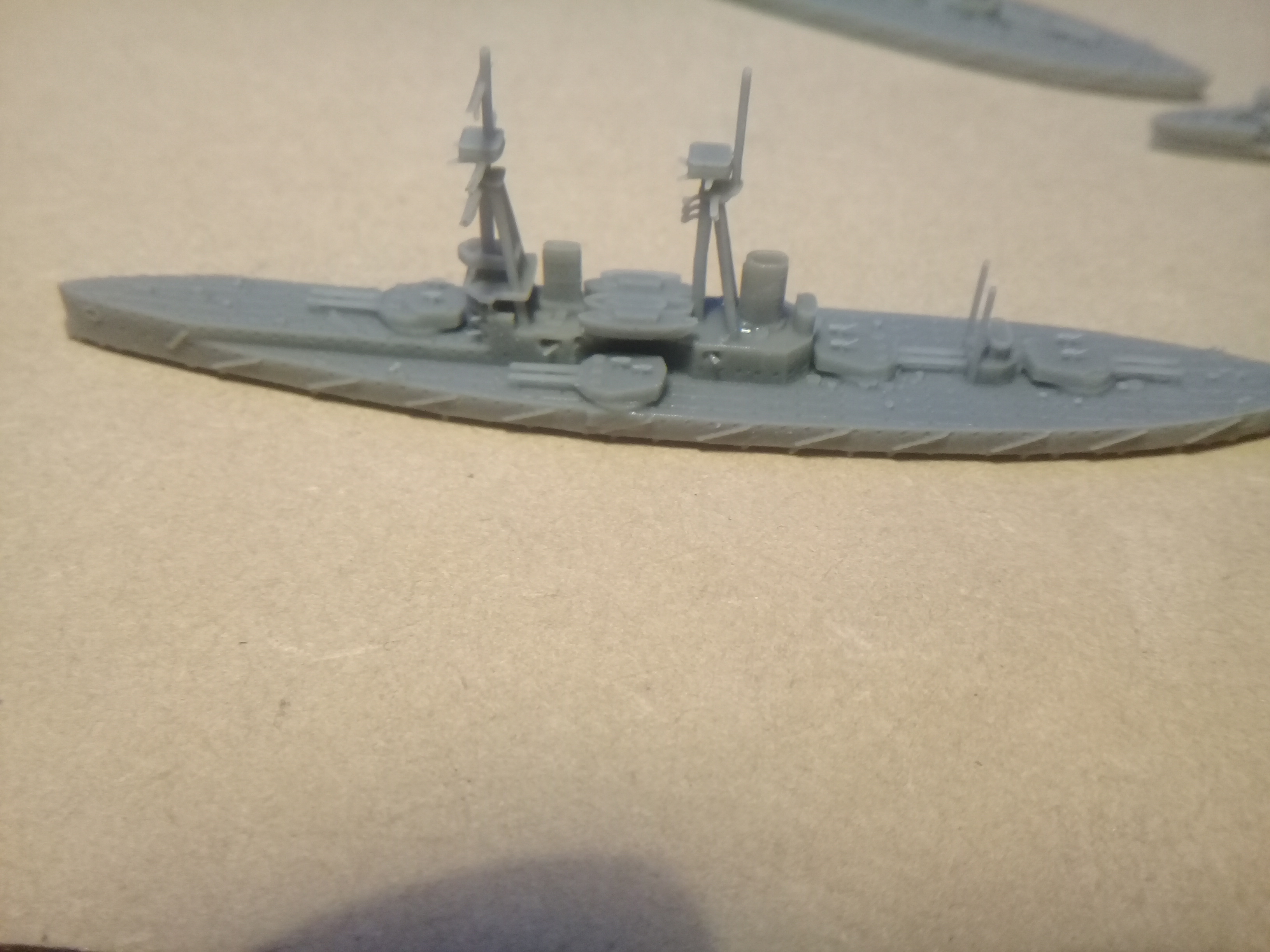 STL file HMS St Vincent 1/2000・3D printing template to download・Cults