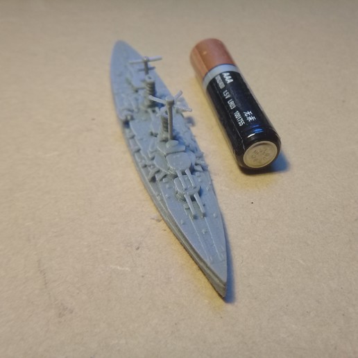 Download 3D printer designs SMS Konig class Battleship 1/2000 ・ Cults