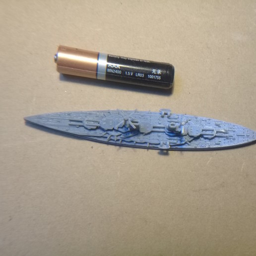 Download 3D printer designs SMS Konig class Battleship 1/2000 ・ Cults