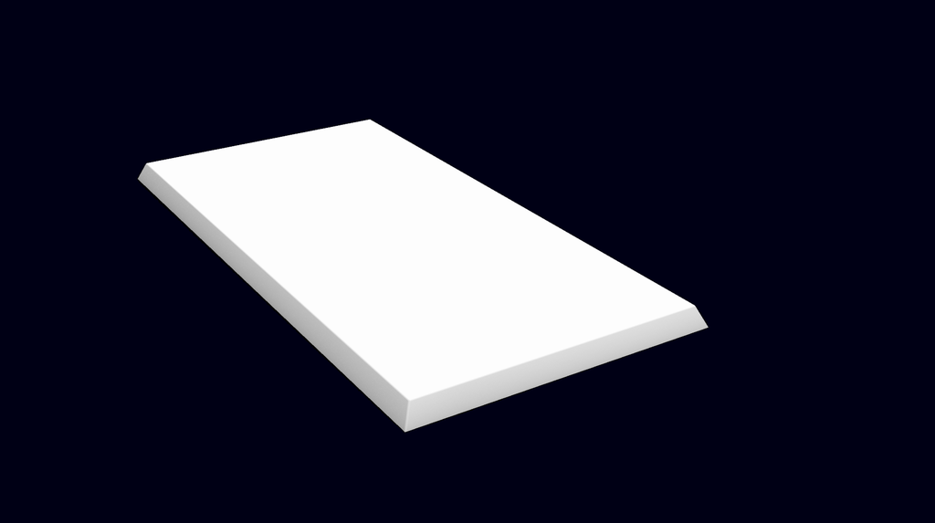 Free 3D file Rectangular base 100x50mm 🐉・3D printer model to download・Cults