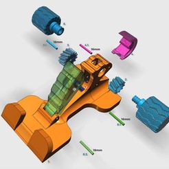 Télécharger objet 3D Support Iphone / Ipad réglable mécaniquement ・ Cults