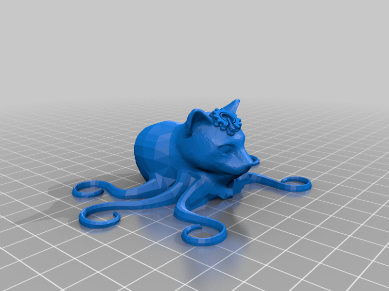 Free 3D file Mouse Minder - Octocat・Template to download and 3D print・Cults