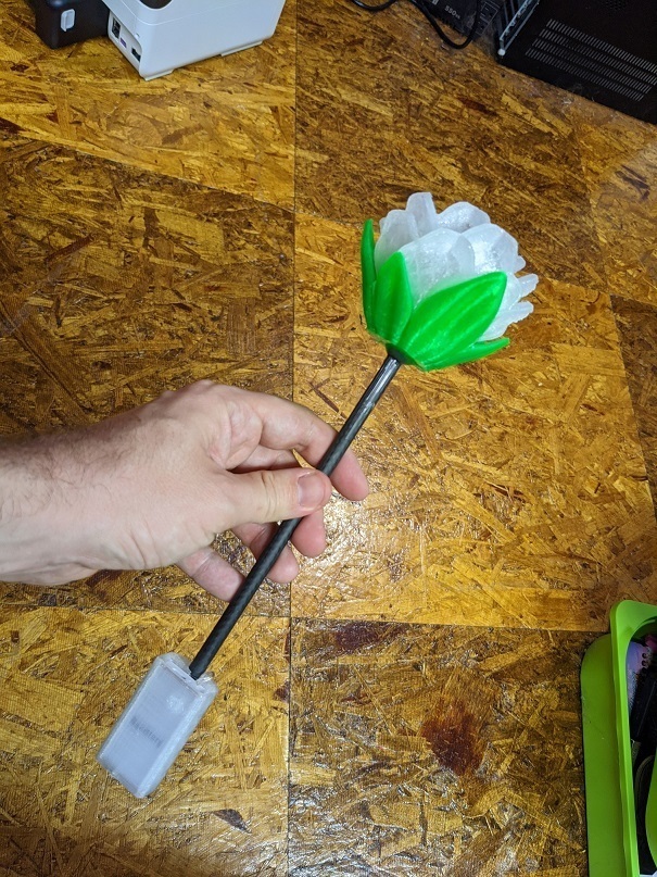 Free 3D file Maz's Flower Magic Wand・3D printing template to download・Cults