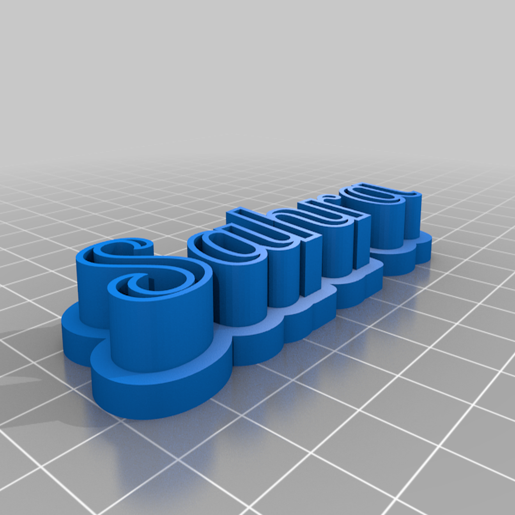 Fichier 3D gratuit Stockage de texte Sahra 🗿・Plan à télécharger et à ...