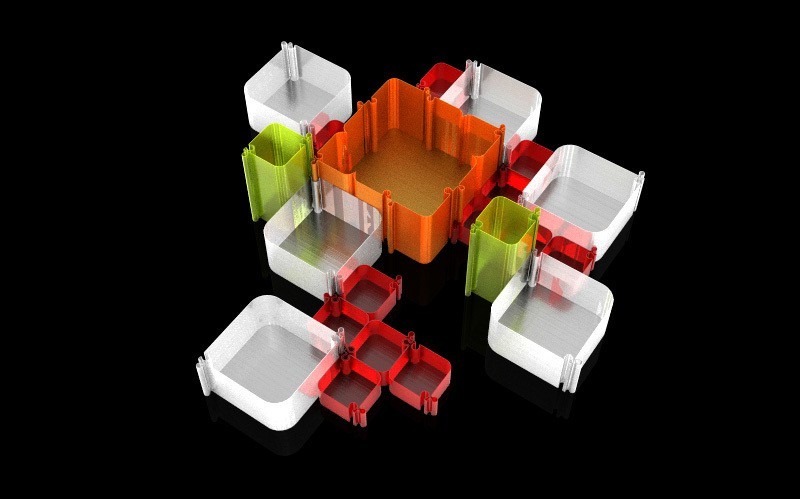 Free STL file Organizer・3D printable model to download・Cults