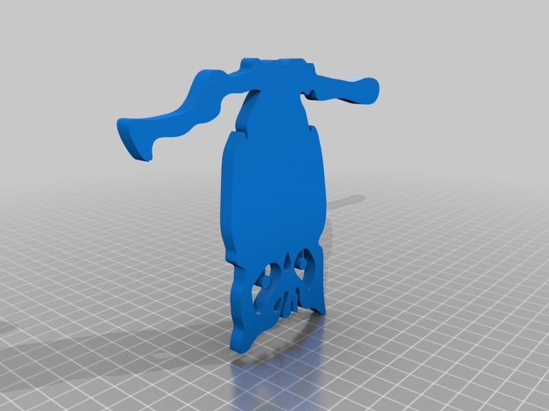 Free STL file Owl silhouette, Silueta Buho・3D printable model to ...