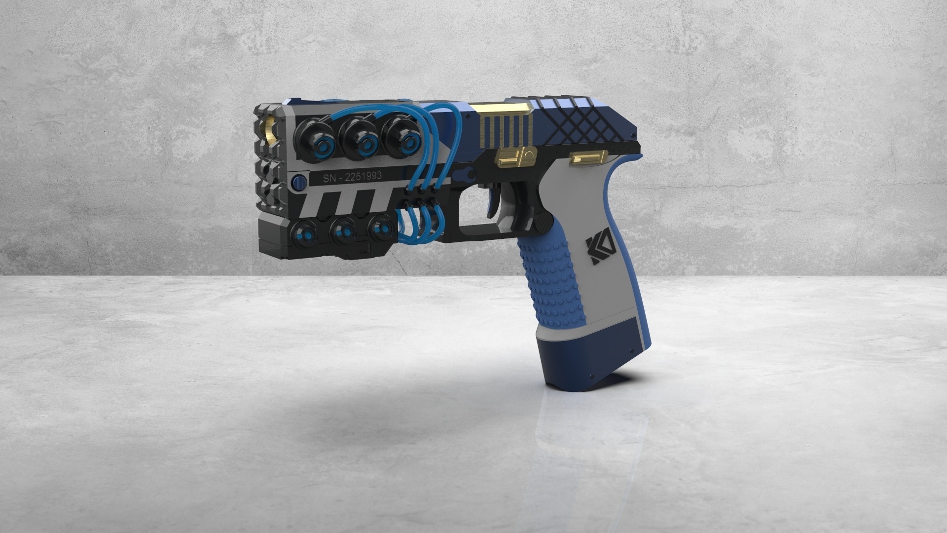 STL file Apex Legends P2020 Pistol・3D printer model to download・Cults