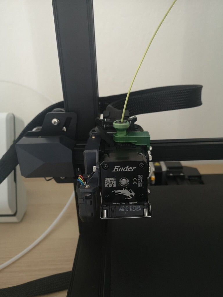 Free STL file Extruder Clip Ender S1 v1・3D printing template to ...