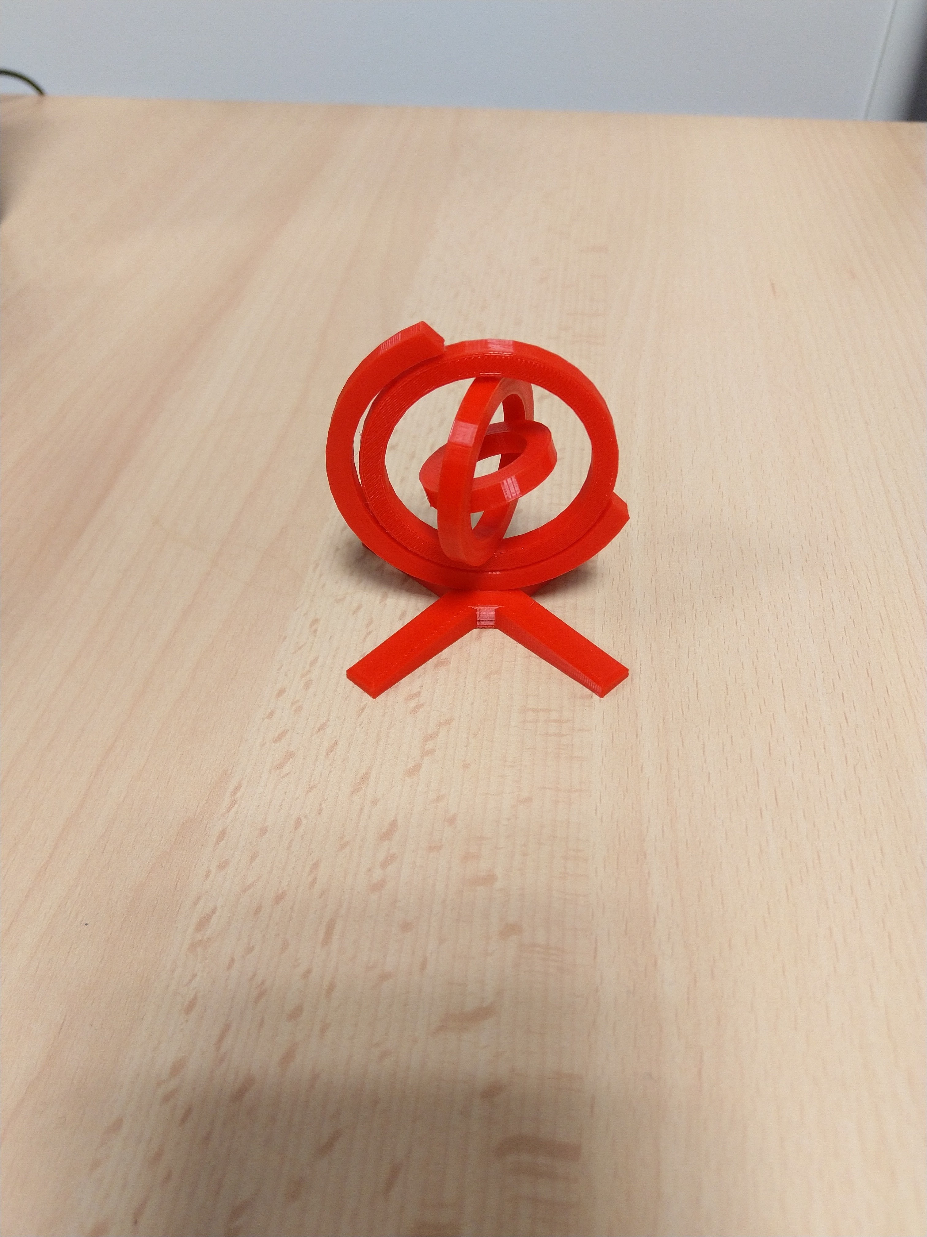 Free STL file Gyroscope with foot 🦶・3D printer model to download・Cults