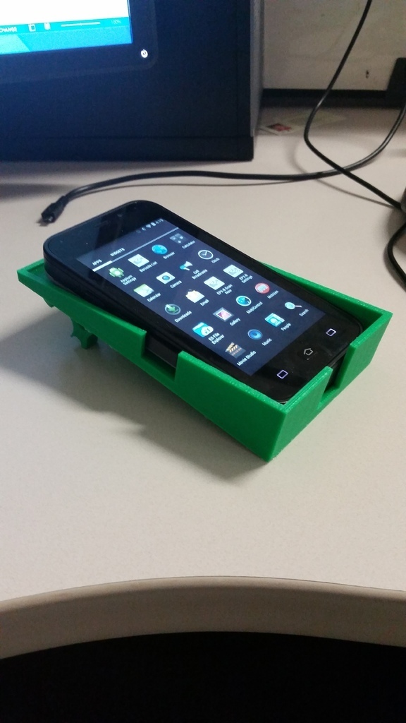 Free 3D file Rack Mounted Phone/PDA Holder・3D printable model to ...