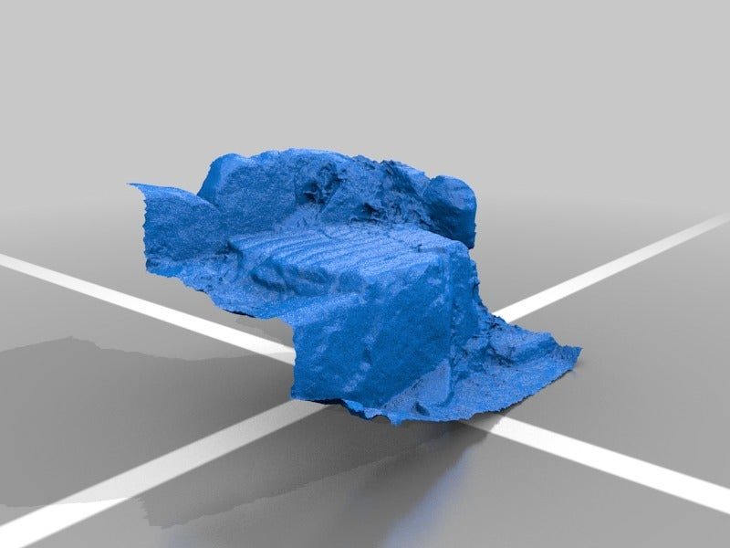 Free STL file Fossilized Sand Ripples・Design to download and 3D print・Cults