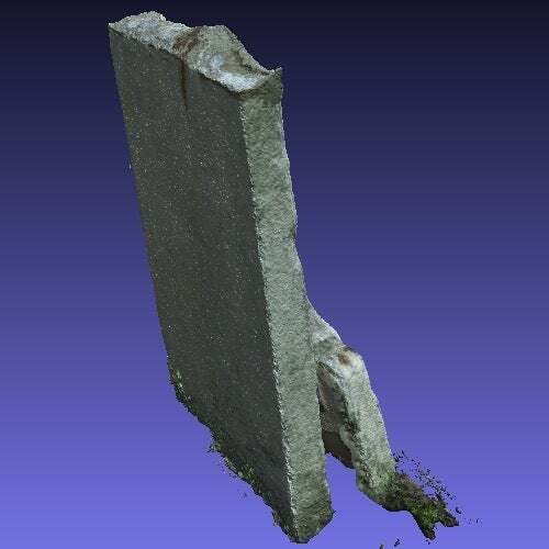 Free STL file Broken Headstone at Mount Pleasant Cemetery・3D printable ...