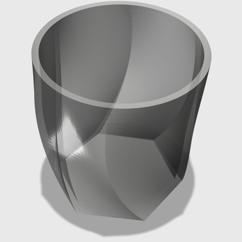 Download STL file Glass_v3 • 3D print template ・ Cults