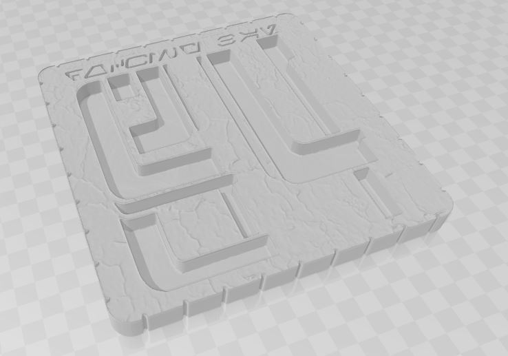 3D file Star Wars Docking Bay 94 Sign・3D print model to download・Cults