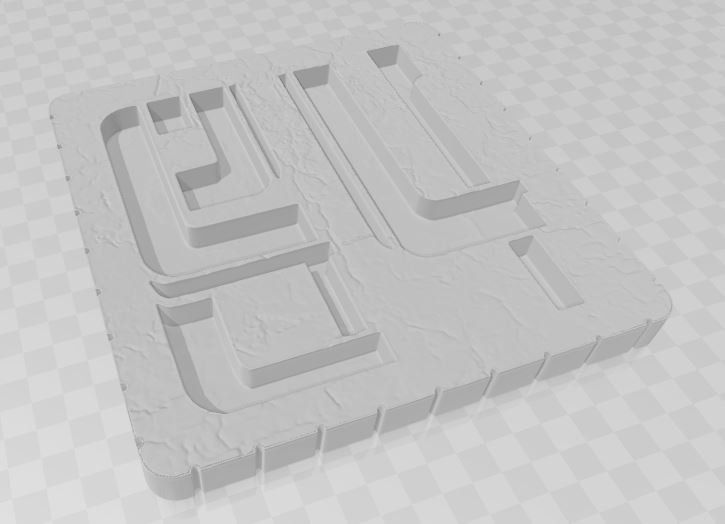 3D file Star Wars Docking Bay 94 Sign・3D print model to download・Cults