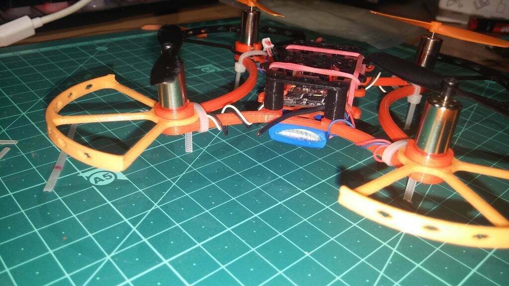 Free STL file MicroQuadRemix 🚁・3D printing design to download・Cults