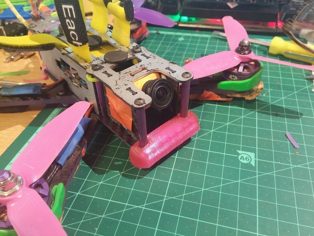 Free STL file QuadFrontBumper・Model to download and 3D print・Cults