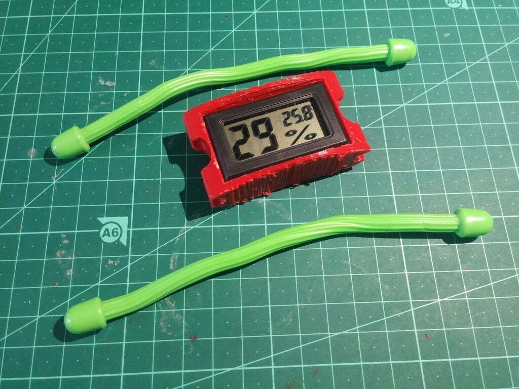 Бесплатный STL файл Thermometer thingie・3D-печатная модель для загрузки ...