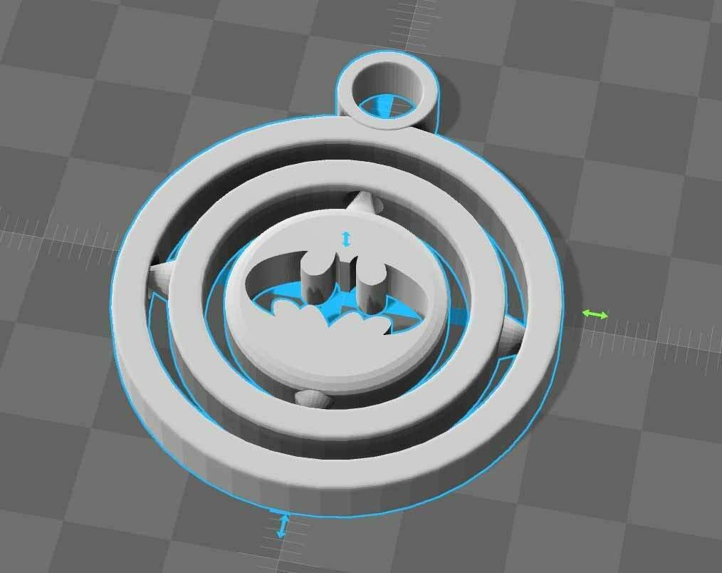 Free STL file Gimble Key chain Batman/Superman/Alien 🔑・Design to ...