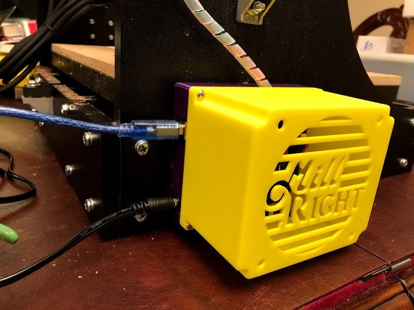 Free STL file Arduino UNO / CNC Shield Enclosure for CNC Router ...