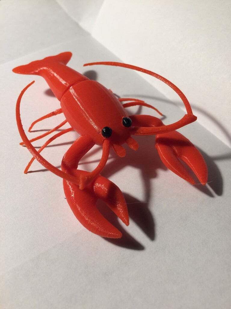 Free STL file Lobster 🦞・3D printer model to download・Cults