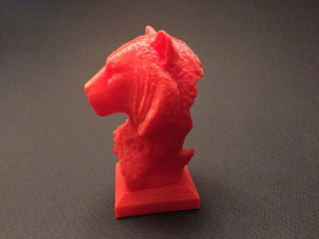 Free STL file Tiger Head Sculpture 🐅・3D printer design to download・Cults