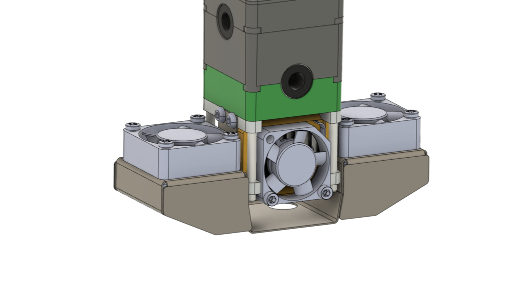 Archivo STL gratis Conducto del ventilador del cabezal de impresión de ...