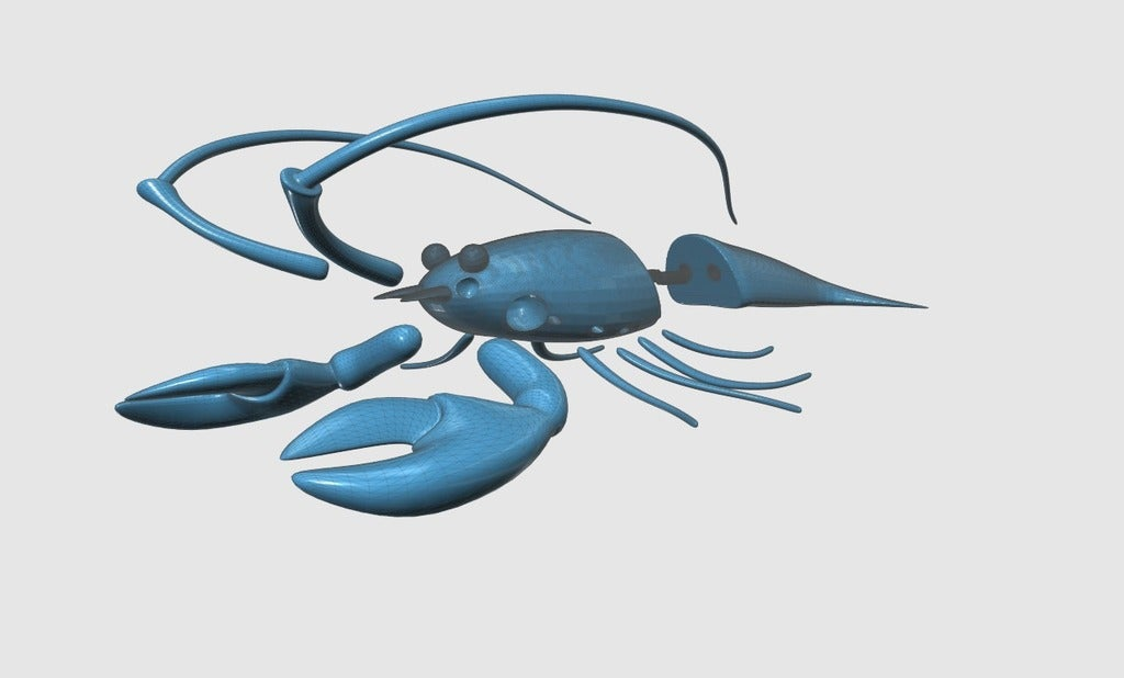 Free STL file Lobster 🦞・3D printer model to download・Cults