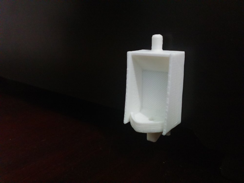 STL file Urinoir・3D printing template to download・Cults