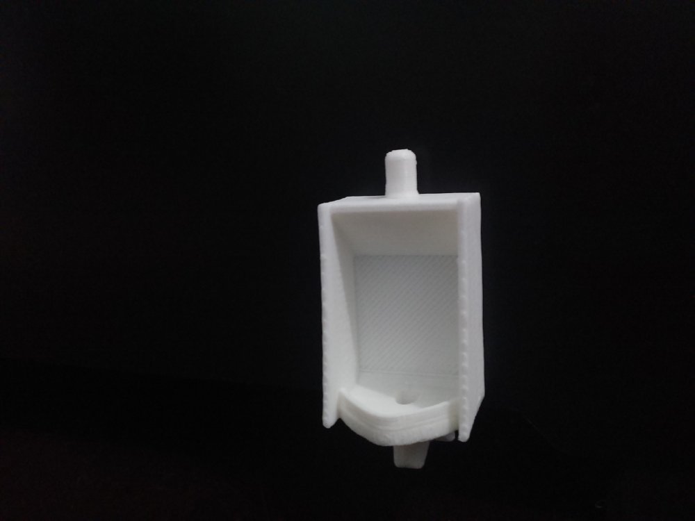 STL file Urinoir・3D printing template to download・Cults
