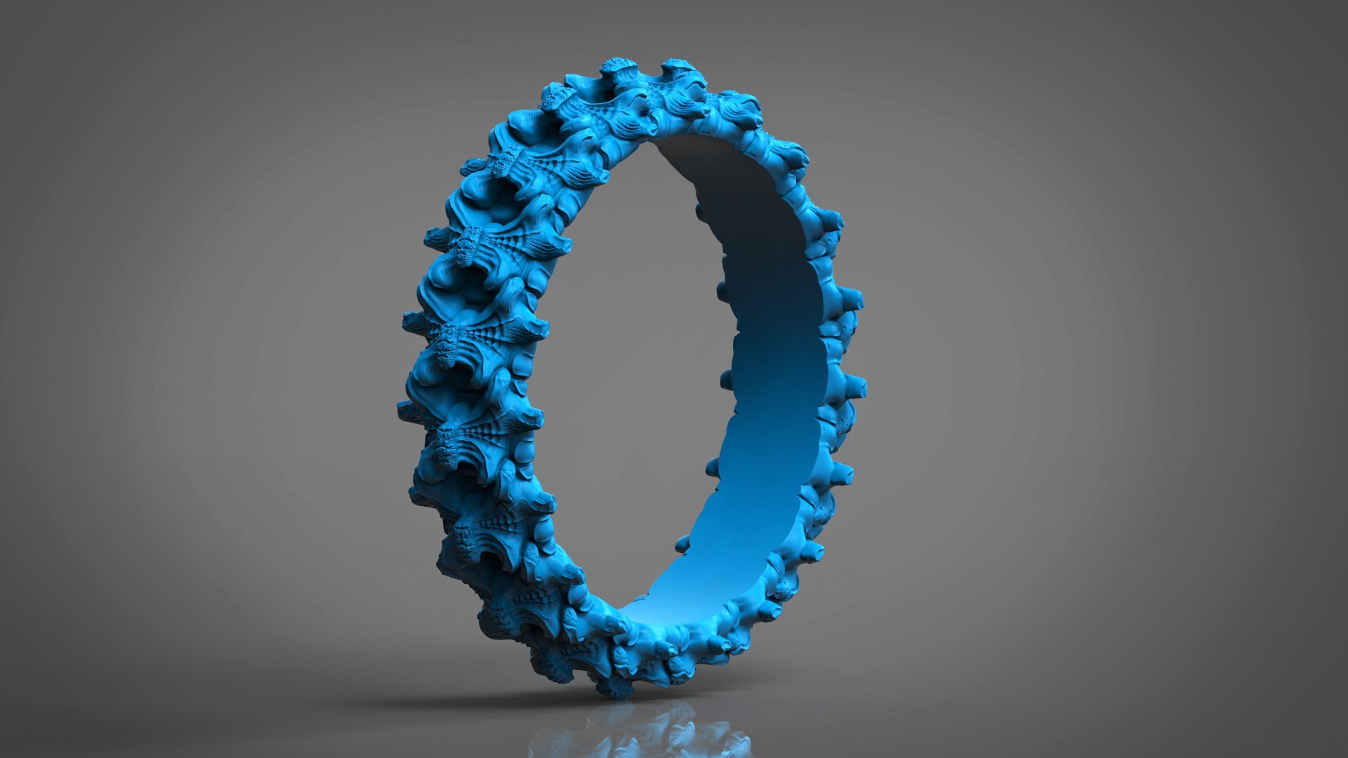 STL file Biomechanical Ring - SpineRing・3D printer model to download・Cults