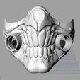 Download free STL file covid mask immortan joe mad max • 3D printing ...